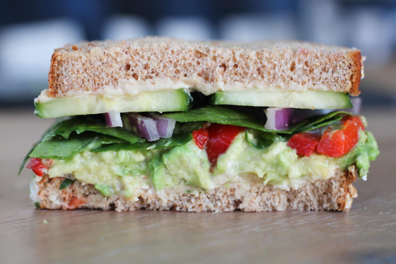 Delicious Vegetarian Greek Sandwich – All You Can Eats