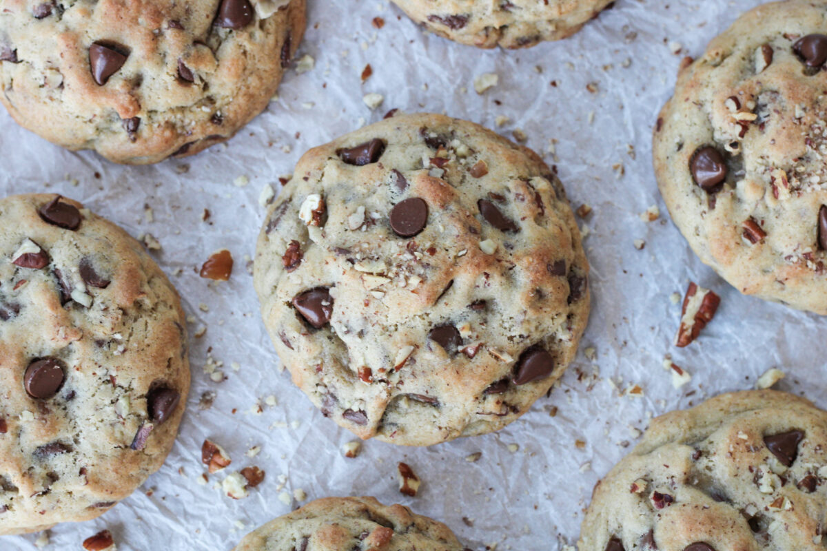 The BEST Chocolate Chip Banana Bread Cookies