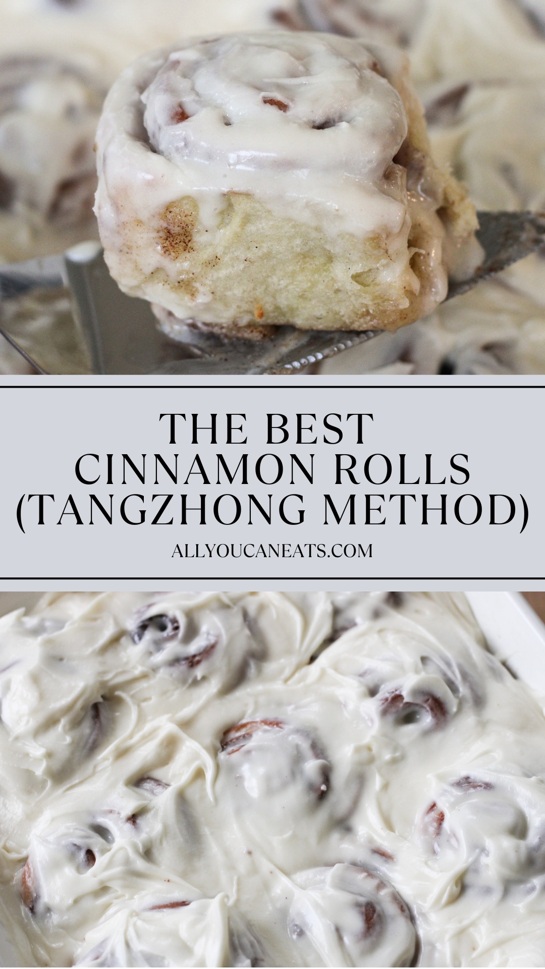 The Best Cinnamon Roll Recipe (Tangzhong Method) – All You Can Eats